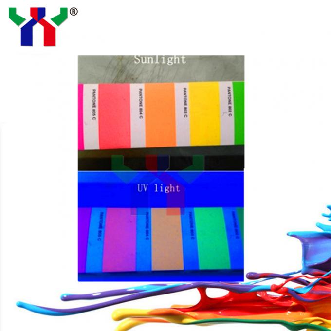Solvent Based UV Fluorescent Invisible Ink For Offset Printing machine