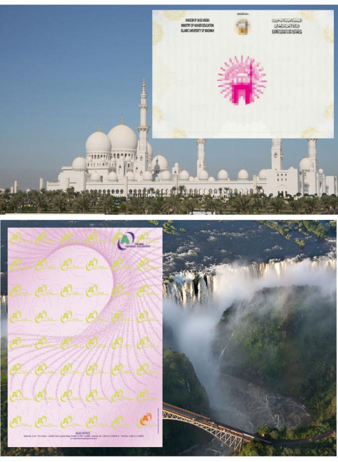 Custom 75%cotton 25%%linen security thread paper, security watermark paper